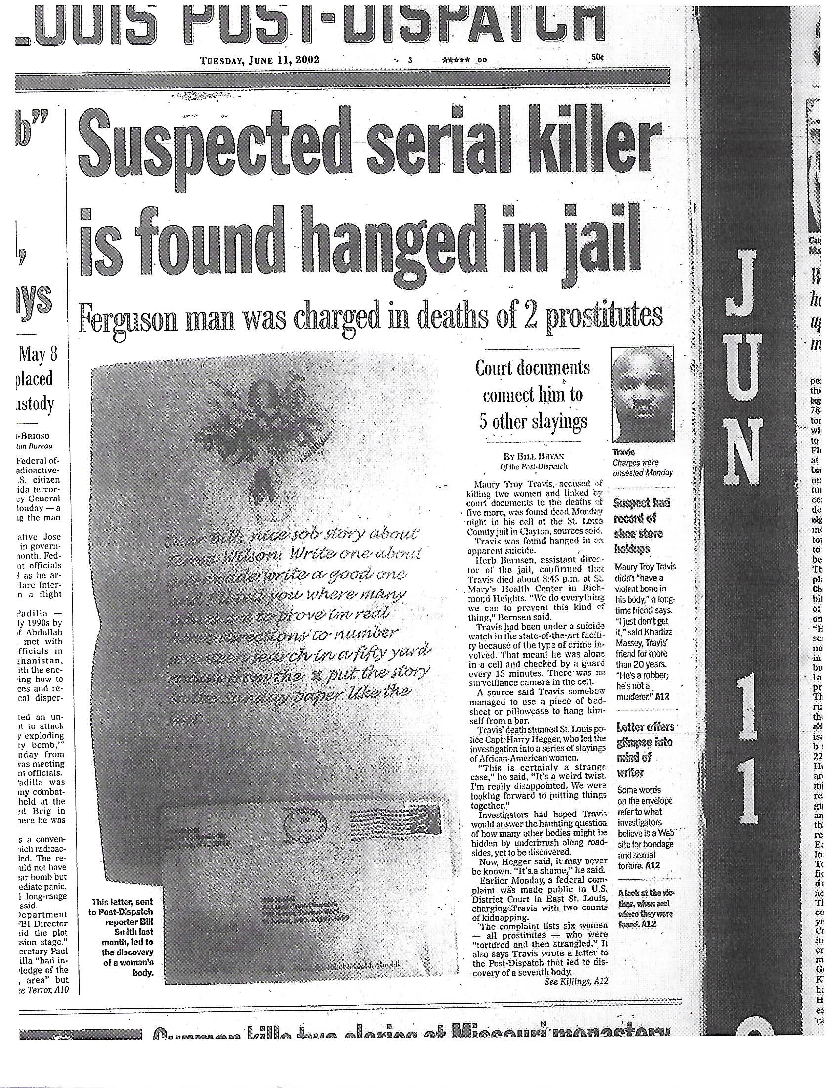 Maury Travis—St. Louis’ Serial Killer – Carpediemdona.com